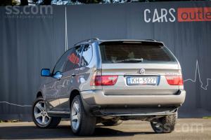 Pelēks BMW X5 2004 Rīga, ar dzinēja tilpumu 3.00 L un nobraukumu 276 tūkst. km par 3990 €, foto 5 vietnē AUTOMOTO.COM.LV