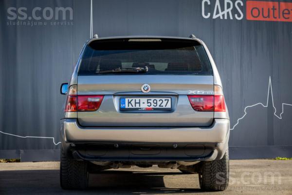 Pelēks BMW X5 2004 Rīga, ar dzinēja tilpumu 3.00 L un nobraukumu 276 tūkst. km par 3990 €, foto 6 vietnē AUTOMOTO.COM.LV