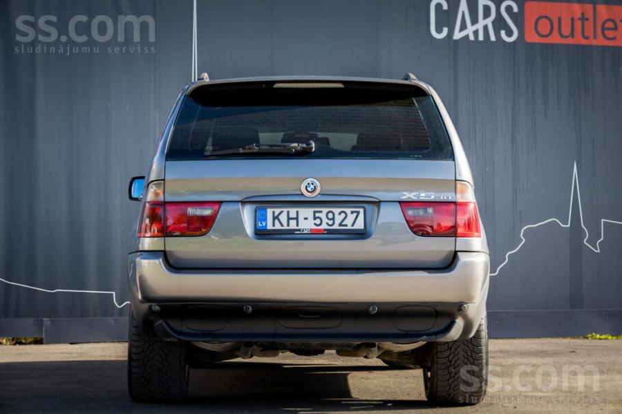 Pelēks BMW X5 2004 Rīga, ar dzinēja tilpumu 3.00 L un nobraukumu 276 tūkst. km par 3990 €, foto 6 vietnē AUTOMOTO.COM.LV
