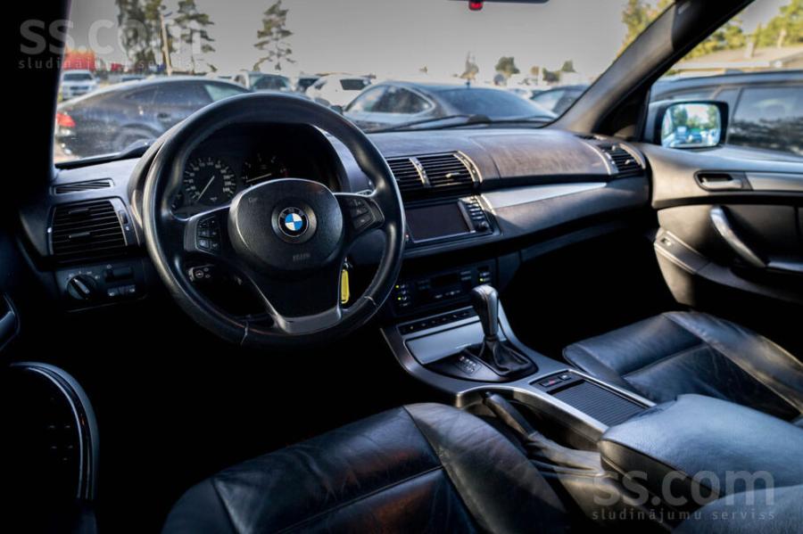 Pelēks BMW X5 2004 Rīga, ar dzinēja tilpumu 3.00 L un nobraukumu 276 tūkst. km par 3990 €, foto 9 vietnē AUTOMOTO.COM.LV