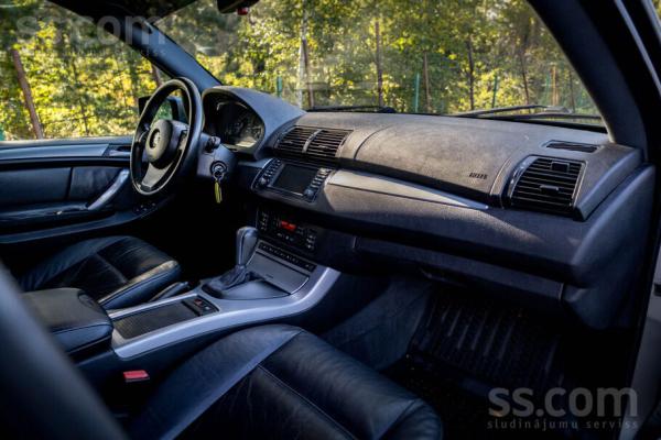 Pelēks BMW X5 2004 Rīga, ar dzinēja tilpumu 3.00 L un nobraukumu 276 tūkst. km par 3990 €, foto 10 vietnē AUTOMOTO.COM.LV