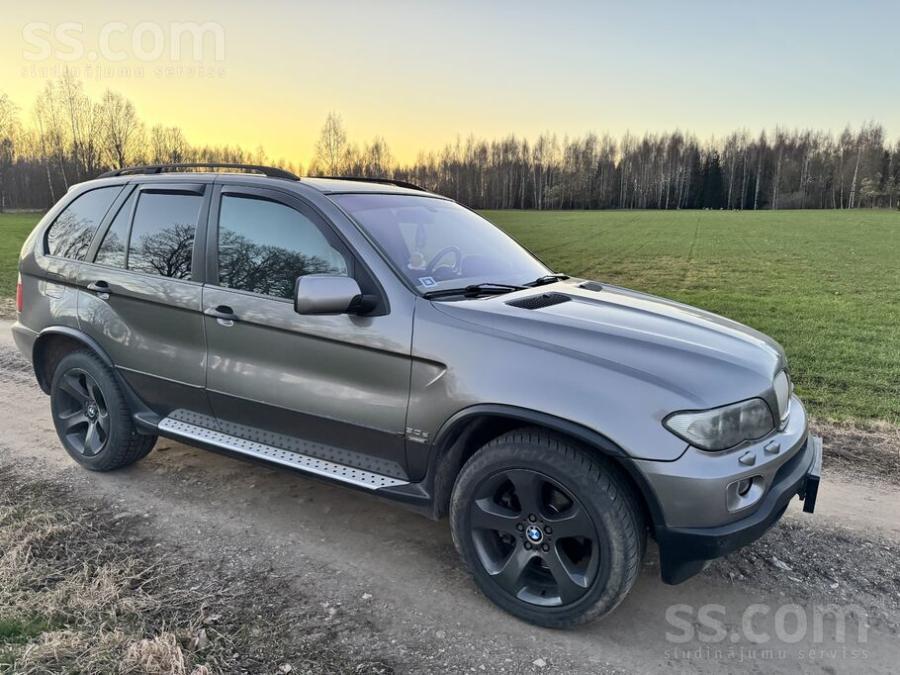 Pelēks BMW X5 2005 Rēzekne, ar dzinēja tilpumu 3.00 L un nobraukumu 275 tūkst. km par 6200 €, foto 3 vietnē AUTOMOTO.COM.LV