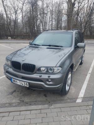 Pelēks BMW X5 2005 Rīga, ar dzinēja tilpumu 3.00 L un nobraukumu 356 tūkst. km par 4850 €, foto 2 vietnē AUTOMOTO.COM.LV