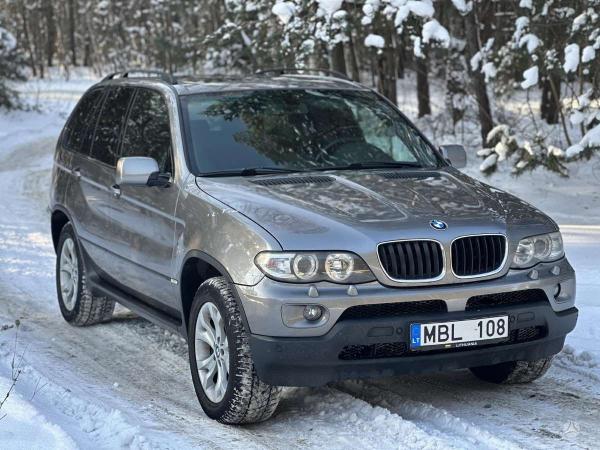 Pelēks BMW X5 2005 Viļņa, ar dzinēja tilpumu 2.99 L un nobraukumu 262 tūkst. km par 4500 €, foto 3 vietnē AUTOMOTO.COM.LV