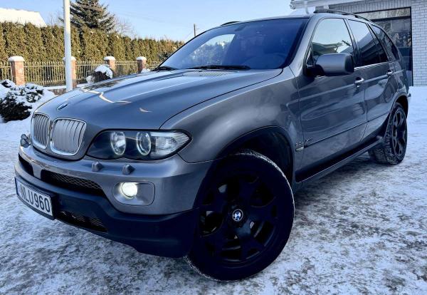 Grey BMW X5 2005 in Kaunas, with an engine capacity of 0.00 L and mileage of 375 thousand km for 5400 €, photo 2 on AUTOMOTO.COM.LV