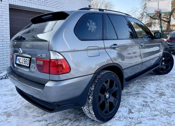 Grey BMW X5 2005 in Kaunas, with an engine capacity of 0.00 L and mileage of 375 thousand km for 5400 €, photo 4 on AUTOMOTO.COM.LV