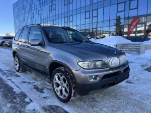Pelēks BMW X5 2005 Panevēža, ar dzinēja tilpumu 2.99 L un nobraukumu 357 tūkst. km par 3999 €, foto 3 vietnē AUTOMOTO.COM.LV