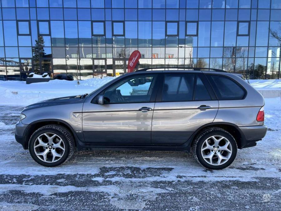 Pelēks BMW X5 2005 Panevēža, ar dzinēja tilpumu 2.99 L un nobraukumu 357 tūkst. km par 3999 €, foto 10 vietnē AUTOMOTO.COM.LV