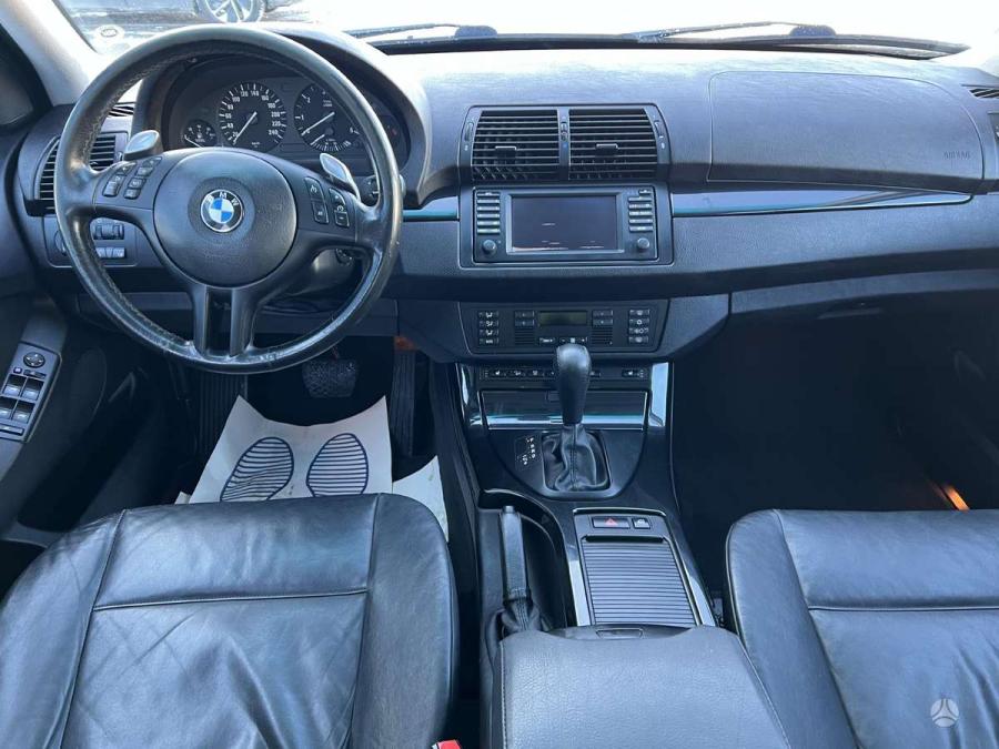 Pelēks BMW X5 2005 Panevēža, ar dzinēja tilpumu 2.99 L un nobraukumu 357 tūkst. km par 3999 €, foto 14 vietnē AUTOMOTO.COM.LV