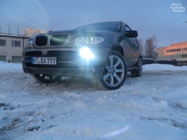 Grey BMW X5 2005 in Riga, with an engine capacity of 4.40 L and mileage of 178 thousand km for 7999 €, photo 1 on AUTOMOTO.COM.LV