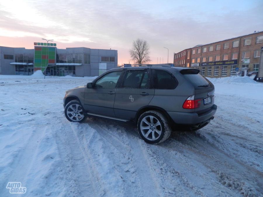 Grey BMW X5 2005 in Riga, with an engine capacity of 4.40 L and mileage of 178 thousand km for 7999 €, photo 6 on AUTOMOTO.COM.LV