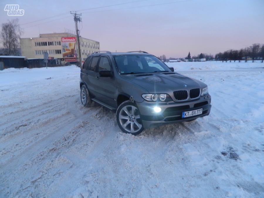 Pelēks BMW X5 2005 Rīga, ar dzinēja tilpumu 4.40 L un nobraukumu 178 tūkst. km par 7999 €, foto 34 vietnē AUTOMOTO.COM.LV