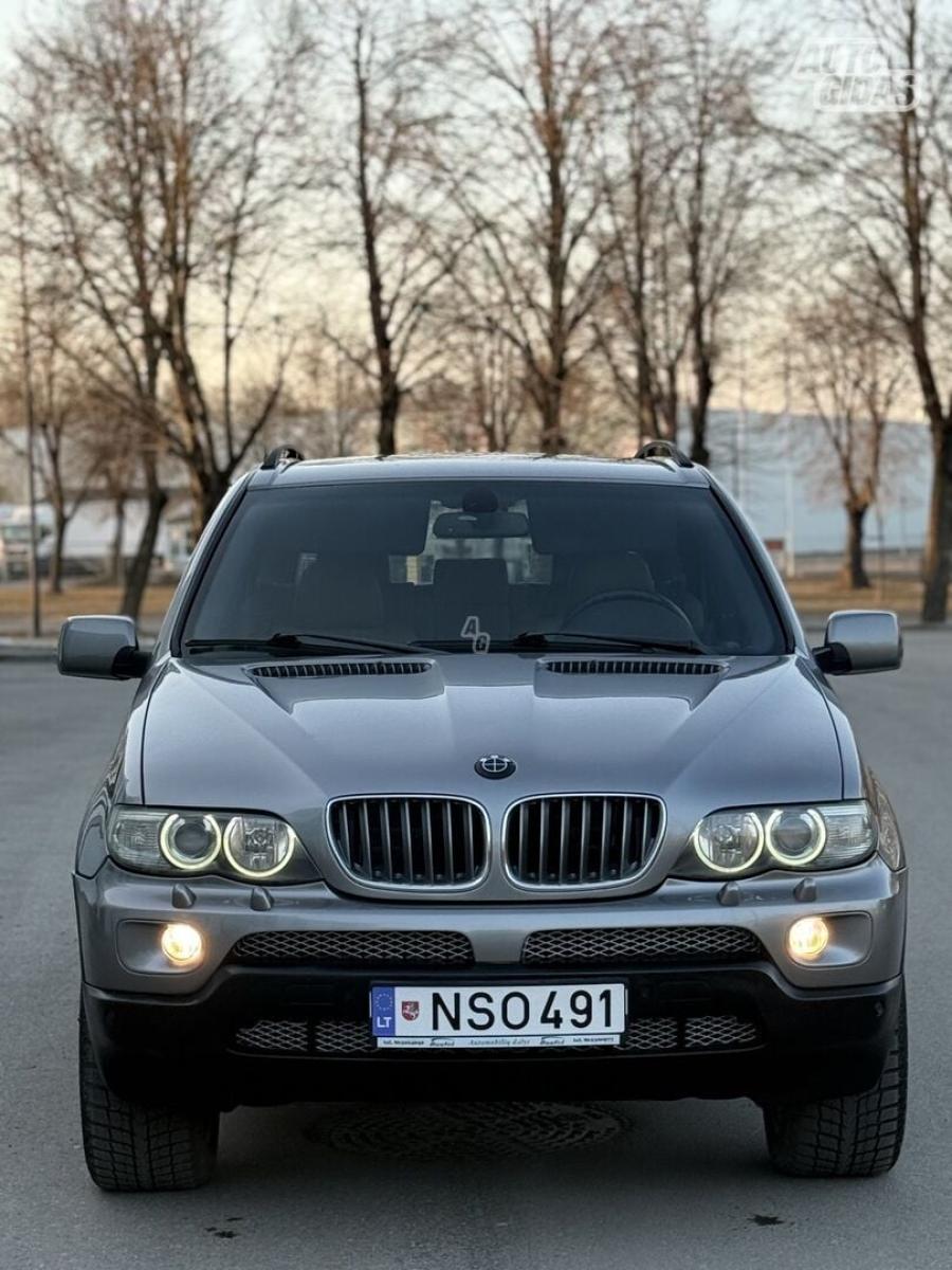 Grey BMW X5 2005 in Kaunas, with an engine capacity of 3.00 L and mileage of 272 thousand km for 4400 €, photo 1 on AUTOMOTO.COM.LV