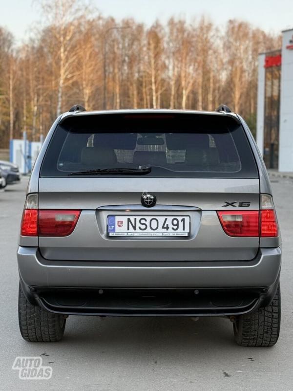 Pelēks BMW X5 2005 Kauņa, ar dzinēja tilpumu 3.00 L un nobraukumu 272 tūkst. km par 4400 €, foto 4 vietnē AUTOMOTO.COM.LV