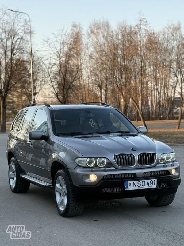 Pelēks BMW X5 2005 Kauņa, ar dzinēja tilpumu 3.00 L un nobraukumu 272 tūkst. km par 4400 €, foto 6 vietnē AUTOMOTO.COM.LV