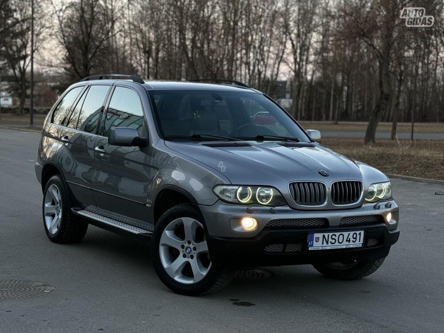 Grey BMW X5 2005 in Kaunas, with an engine capacity of 3.00 L and mileage of 272 thousand km for 4400 €, photo 8 on AUTOMOTO.COM.LV