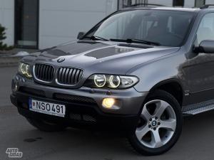 Grey BMW X5 2005 in Kaunas, with an engine capacity of 3.00 L and mileage of 272 thousand km for 4400 €, photo 11 on AUTOMOTO.COM.LV