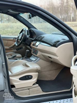 Grey BMW X5 2005 in Kaunas, with an engine capacity of 3.00 L and mileage of 272 thousand km for 4400 €, photo 16 on AUTOMOTO.COM.LV