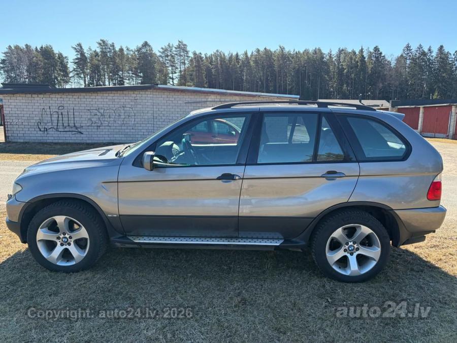 Grey BMW X5 2005 in Tallinn, with an engine capacity of 3.00 L and mileage of 280 thousand km for 5300 €, photo 5 on AUTOMOTO.COM.LV