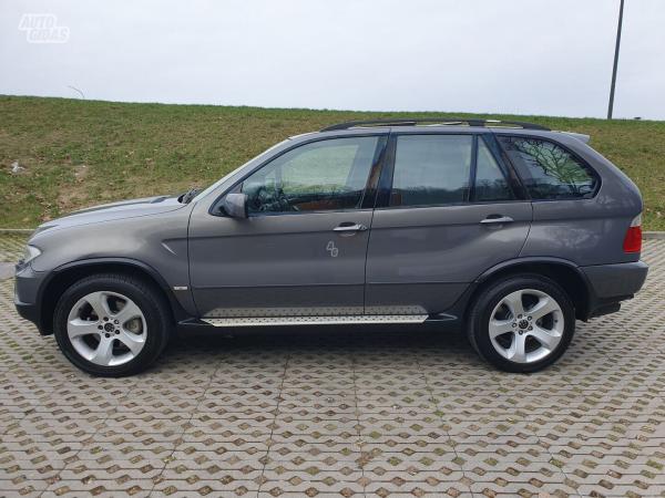 Pelēks BMW X5 2005 Kauņa, ar dzinēja tilpumu 3.00 L un nobraukumu 353 tūkst. km par 5850 €, foto 5 vietnē AUTOMOTO.COM.LV