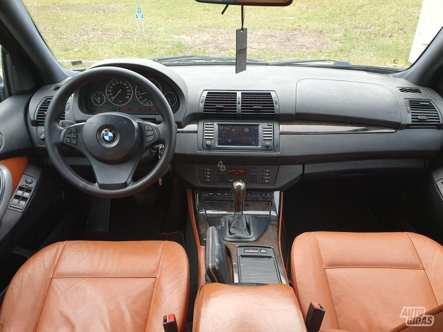Pelēks BMW X5 2005 Kauņa, ar dzinēja tilpumu 3.00 L un nobraukumu 353 tūkst. km par 5850 €, foto 12 vietnē AUTOMOTO.COM.LV