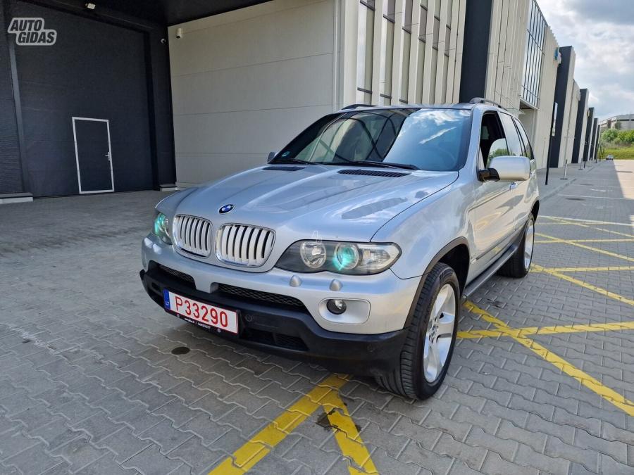 Grey BMW X5 2005 in Vilnius, with an engine capacity of 3.00 L and mileage of 237 thousand km for 5999 €, photo 5 on AUTOMOTO.COM.LV