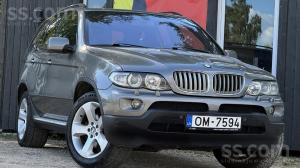 Pelēks BMW X5 2005 Rīga, ar dzinēja tilpumu 3.00 L un nobraukumu 310 tūkst. km par 4950 €, foto  vietnē AUTOMOTO.COM.LV