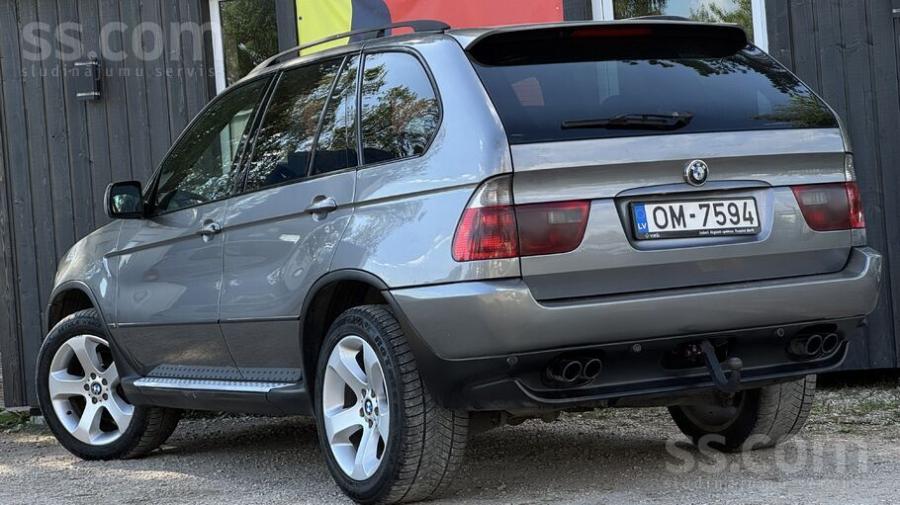 Pelēks BMW X5 2005 Rīga, ar dzinēja tilpumu 3.00 L un nobraukumu 310 tūkst. km par 4950 €, foto 8 vietnē AUTOMOTO.COM.LV
