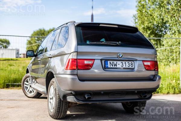 Pelēks BMW X5 2005 Rīga, ar dzinēja tilpumu 3.00 L un nobraukumu 364 tūkst. km par 4990 €, foto 6 vietnē AUTOMOTO.COM.LV