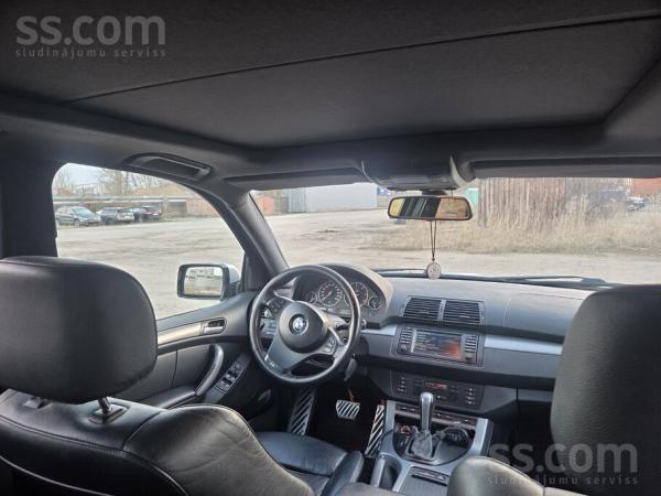 Grey BMW X5 2005 in Jurmala, with an engine capacity of 3.00 L and mileage of 297 thousand km for 6850 €, photo 4 on AUTOMOTO.COM.LV