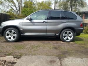 Grey BMW X5 2005 in Riga, with an engine capacity of 3.00 L and mileage of 296 thousand km for 7600 €, photo 8 on AUTOMOTO.COM.LV