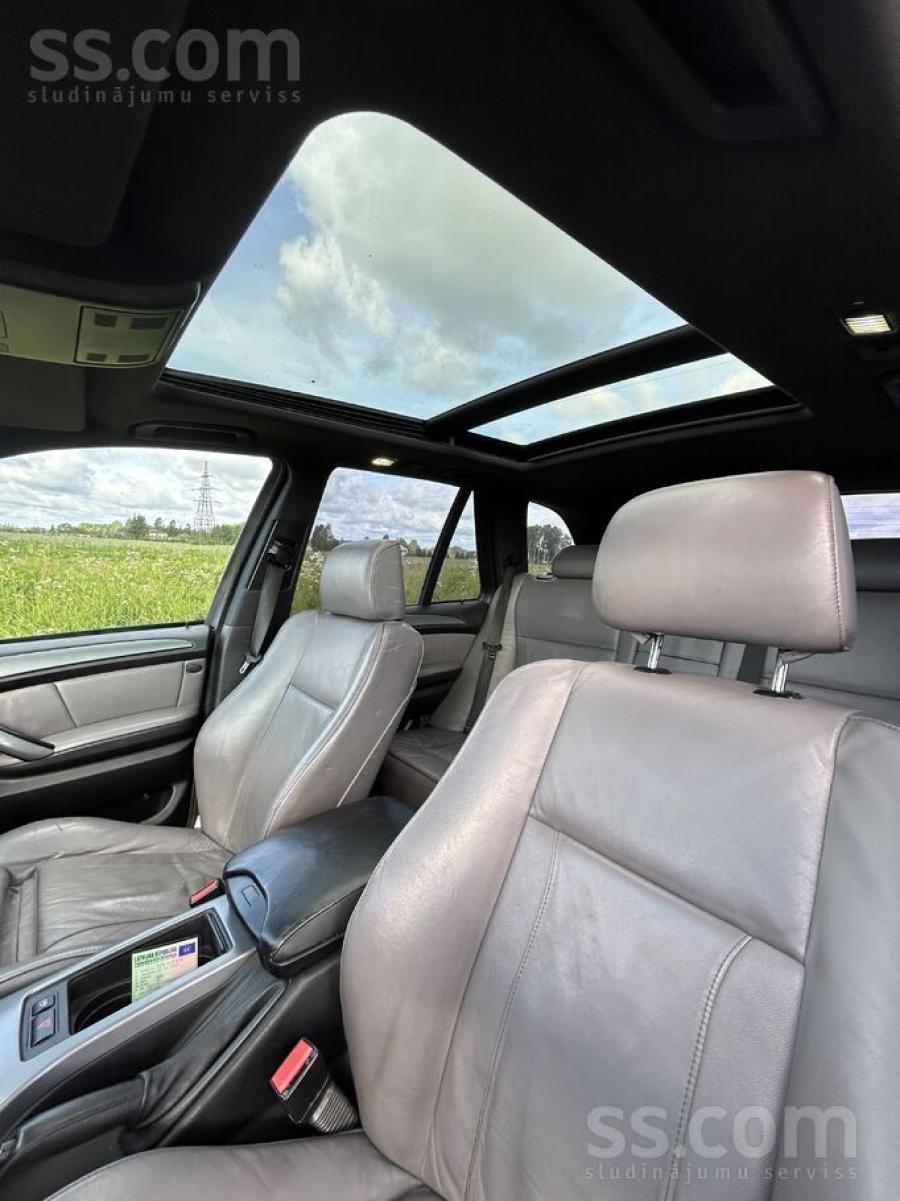 Pelēks BMW X5 2005 Rīga, ar dzinēja tilpumu 3.00 L un nobraukumu 503 tūkst. km par 2700 €, foto 16 vietnē AUTOMOTO.COM.LV