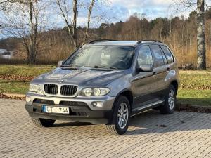 Grey BMW X5 2005 in Riga, with an engine capacity of 3.00 L and mileage of 426 thousand km for 5900 €, photo  on AUTOMOTO.COM.LV