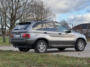 Grey BMW X5 2005 in Riga, with an engine capacity of 3.00 L and mileage of 426 thousand km for 5900 €, photo 7 on AUTOMOTO.COM.LV