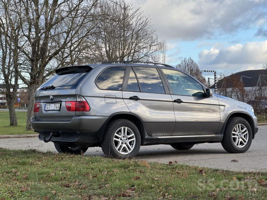 Grey BMW X5 2005 in Riga, with an engine capacity of 3.00 L and mileage of 426 thousand km for 5900 €, photo 7 on AUTOMOTO.COM.LV