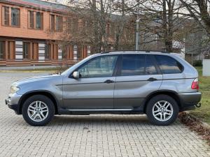 Grey BMW X5 2005 in Riga, with an engine capacity of 3.00 L and mileage of 426 thousand km for 5900 €, photo 10 on AUTOMOTO.COM.LV