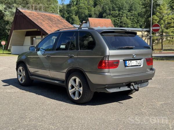 Grey BMW X5 2005 in Riga, with an engine capacity of 3.00 L and mileage of 429 thousand km for 5700 €, photo 1 on AUTOMOTO.COM.LV