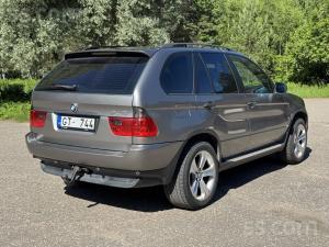 Pelēks BMW X5 2005 Rīga, ar dzinēja tilpumu 3.00 L un nobraukumu 429 tūkst. km par 5700 €, foto 4 vietnē AUTOMOTO.COM.LV