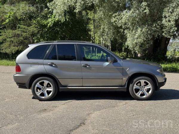 Grey BMW X5 2005 in Riga, with an engine capacity of 3.00 L and mileage of 429 thousand km for 5700 €, photo 4 on AUTOMOTO.COM.LV