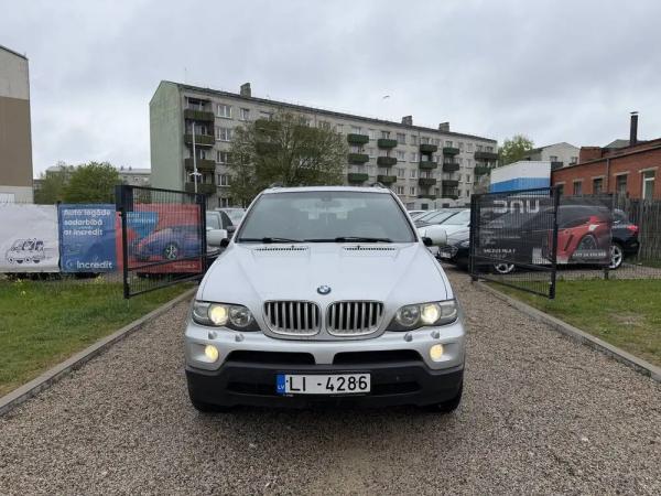 Grey BMW X5 2005 in Ventspils, with an engine capacity of 3.00 L and mileage of 476 thousand km for 3800 €, photo 2 on AUTOMOTO.COM.LV