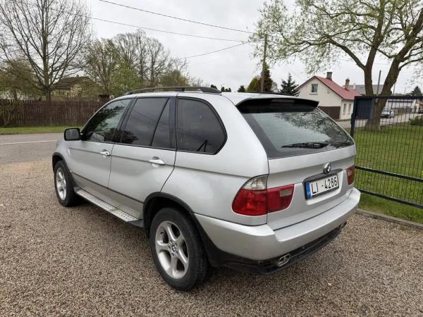 Grey BMW X5 2005 in Ventspils, with an engine capacity of 3.00 L and mileage of 476 thousand km for 3800 €, photo 6 on AUTOMOTO.COM.LV