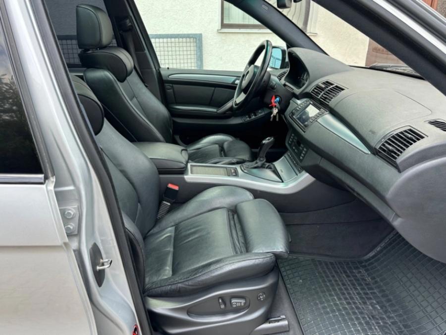 Grey BMW X5 2005 in Riga, with an engine capacity of 3.00 L and mileage of 395 thousand km for 6900 €, photo 7 on AUTOMOTO.COM.LV