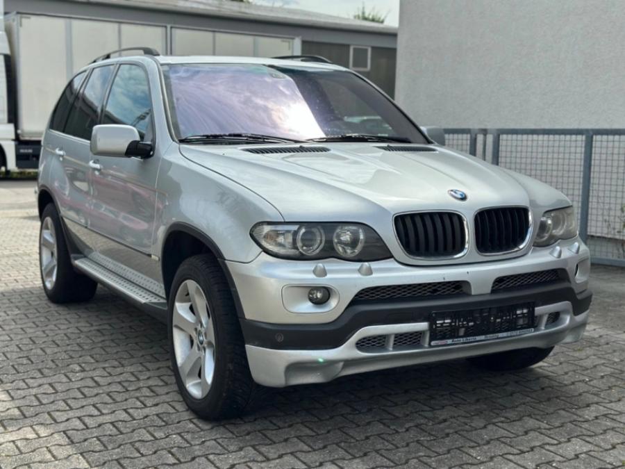 Grey BMW X5 2005 in Riga, with an engine capacity of 3.00 L and mileage of 395 thousand km for 6900 €, photo 10 on AUTOMOTO.COM.LV