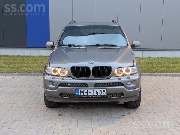 Grey BMW X5 2005 in Riga, with an engine capacity of 3.00 L and mileage of 363 thousand km for 4900 €, photo 2 on AUTOMOTO.COM.LV