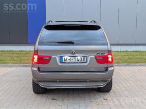 Grey BMW X5 2005 in Riga, with an engine capacity of 3.00 L and mileage of 363 thousand km for 4900 €, photo 6 on AUTOMOTO.COM.LV