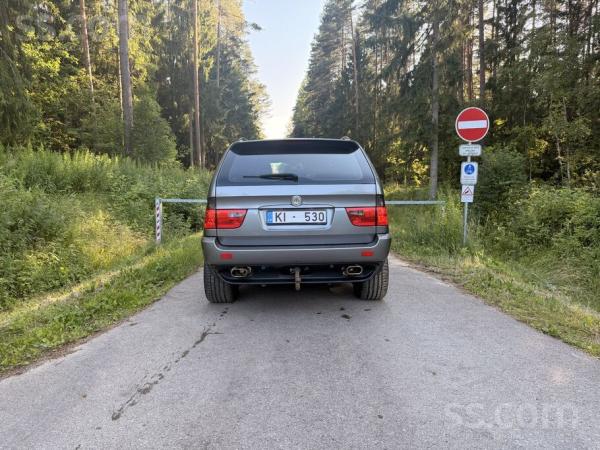 Pelēks BMW X5 2005 Jelgava, ar dzinēja tilpumu 3.00 L un nobraukumu 331 tūkst. km par 4750 €, foto 4 vietnē AUTOMOTO.COM.LV