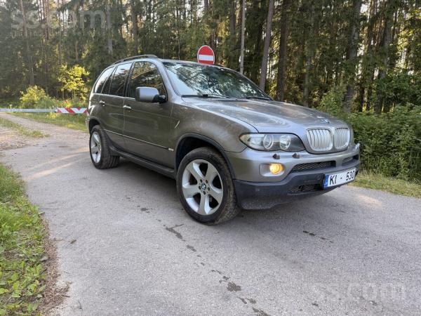 Pelēks BMW X5 2005 Jelgava, ar dzinēja tilpumu 3.00 L un nobraukumu 331 tūkst. km par 4750 €, foto 3 vietnē AUTOMOTO.COM.LV