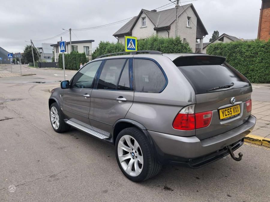 Pelēks BMW X5 2005 Kauņa, ar dzinēja tilpumu 3.00 L un nobraukumu 200 tūkst. km par 2900 €, foto 4 vietnē AUTOMOTO.COM.LV
