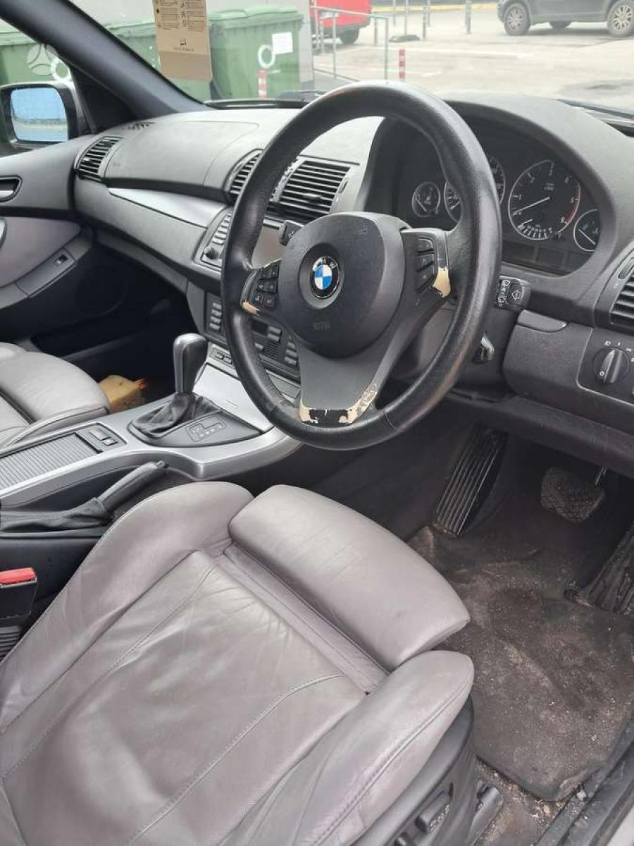 Pelēks BMW X5 2005 Kauņa, ar dzinēja tilpumu 3.00 L un nobraukumu 200 tūkst. km par 2900 €, foto 15 vietnē AUTOMOTO.COM.LV
