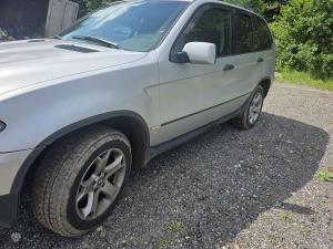 Pelēks BMW X5 2005 Viļņa, ar dzinēja tilpumu 3.00 L un nobraukumu 379 tūkst. km par 3100 €, foto 4 vietnē AUTOMOTO.COM.LV